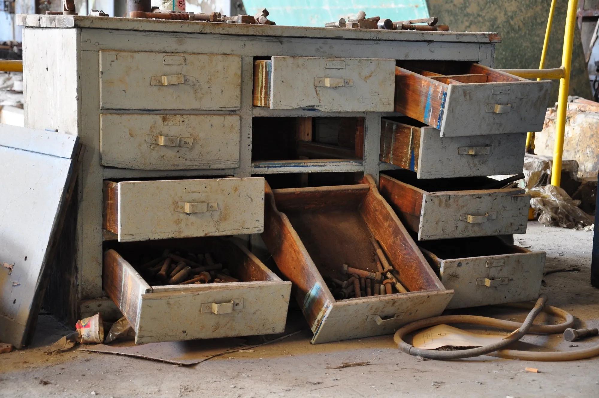 Remove old furniture store